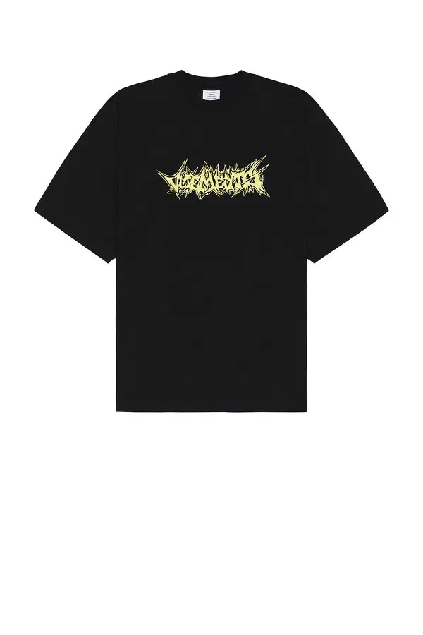 Vetements Living Legend Oversized T-Shirt In Black - 64% Off 