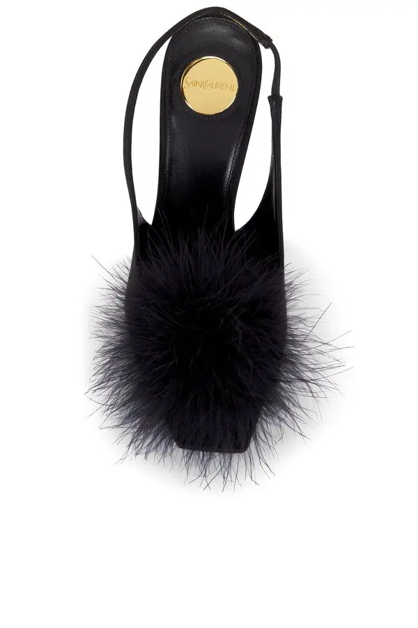 Saint Laurent Lydia Slingback Sandal