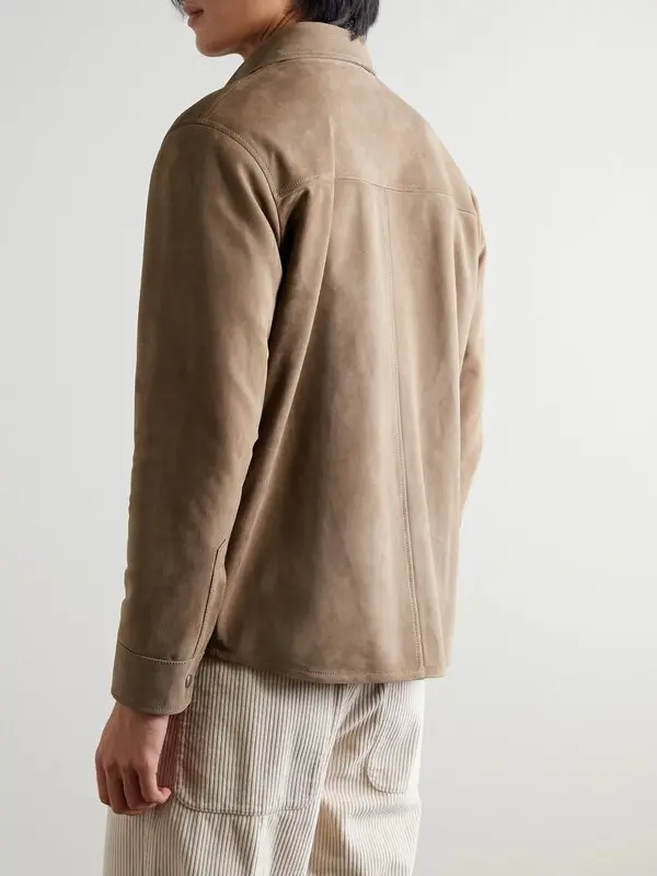 Loro Piana Kim Suede Overshirt