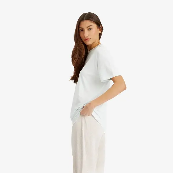 SKIMS Boyfriend T-shirt - Frost