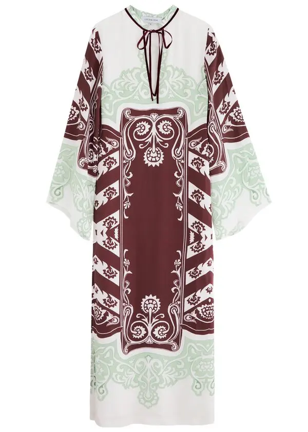 Lug Von Siga Lilah Printed Maxi Dress