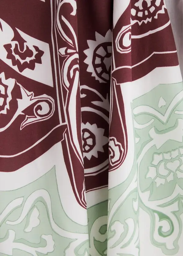 Lug Von Siga Lilah Printed Maxi Dress