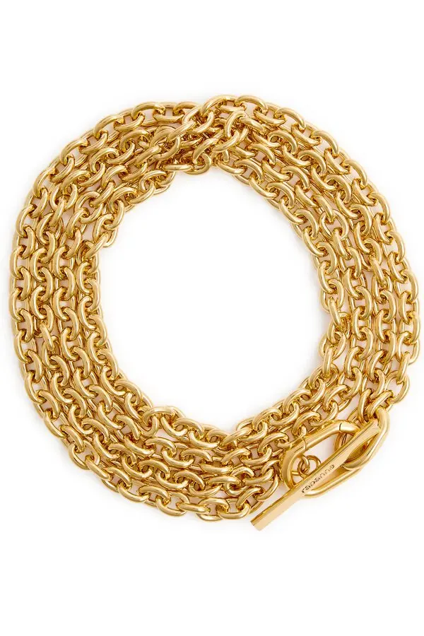 Rabanne Xs Link Layered Necklace - Gold