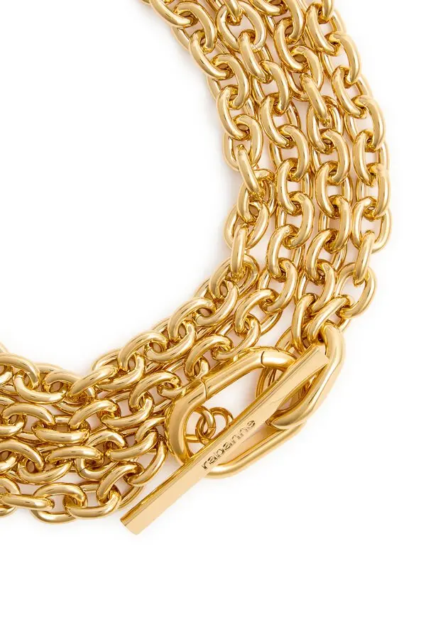 Rabanne Xs Link Layered Necklace