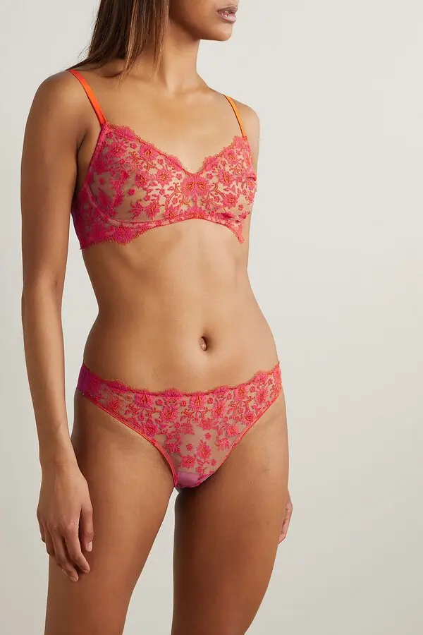 I.D. Sarrieri Petite Fleur Stretchlace Softcup Bra