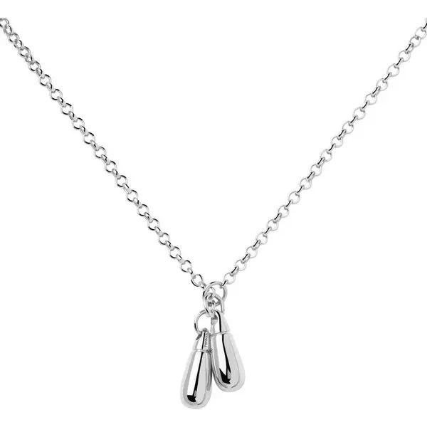 PDPAOLA Tango Chain Necklace - Silver