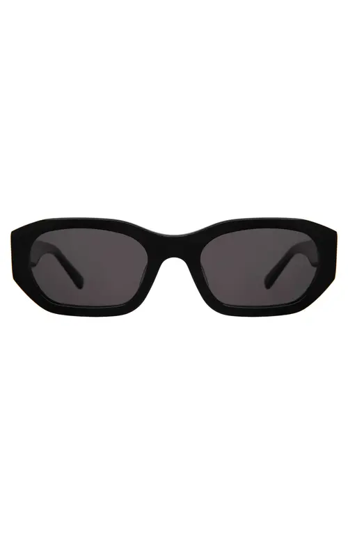 LYNDON EYEWEAR La Gorce Sunglasses - Black / Grey