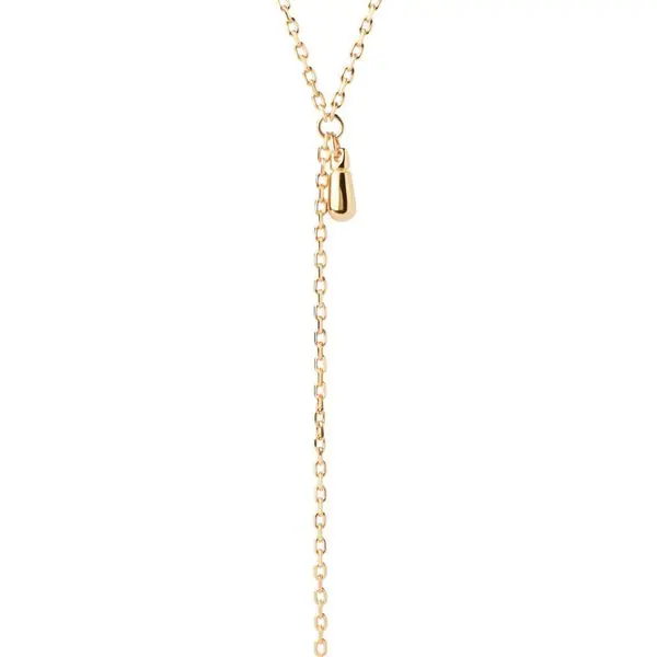 PDPAOLA Tessa Y Chain Necklace - Gold