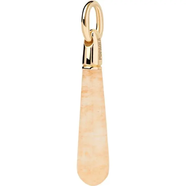 PDPAOLA Large Gemstone Drop Pendant - Yellow Aventurine