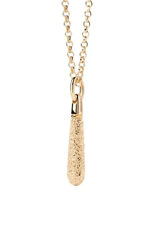 PDPAOLA Popcorn Large Drop Pendant - Gold
