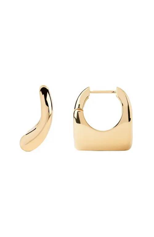 PDPAOLA Ibiza Hoop Earrings - Gold