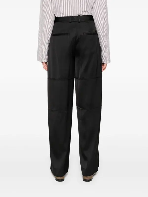 JIL SANDER Silk Twill Trousers