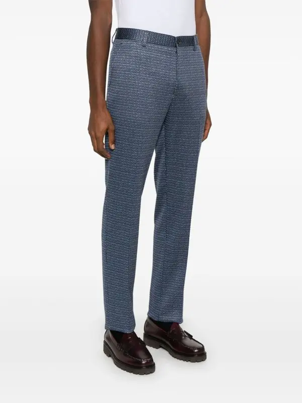 Etro Patterned Jacquard Trousers