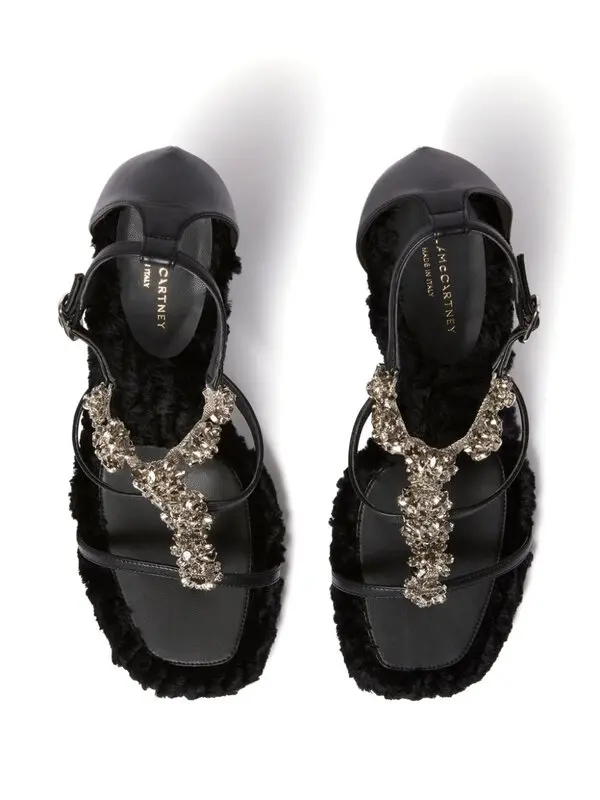 Stella McCartney Crystal-embellished Sandals