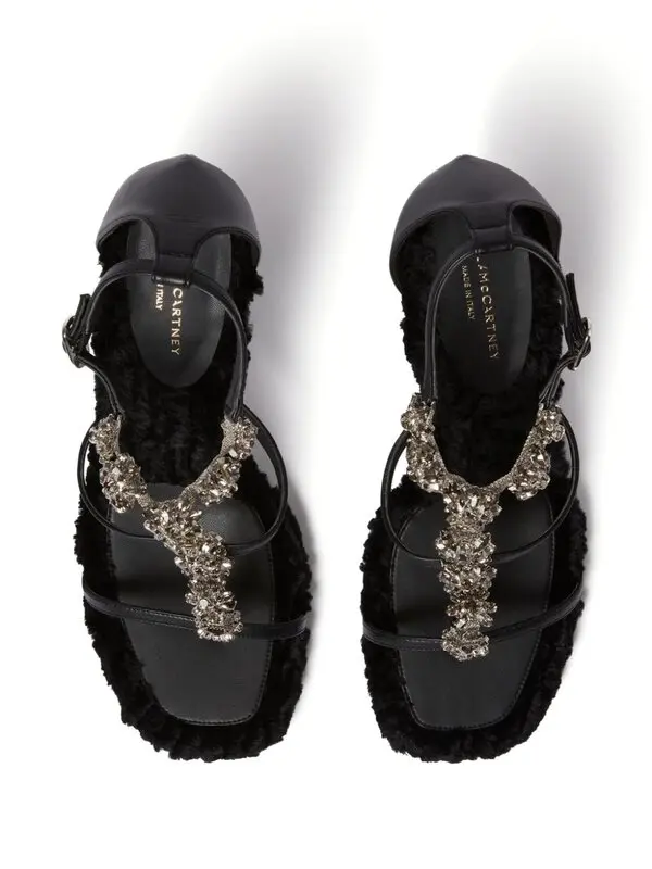 Stella McCartney Crystal-embellished Sandals