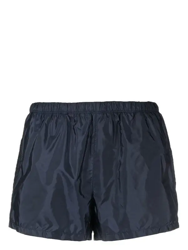 Prada Logo-plaque Pocket Swim Shorts