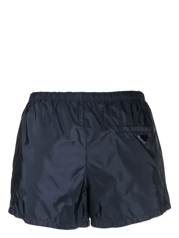 Prada Logo-plaque Pocket Swim Shorts
