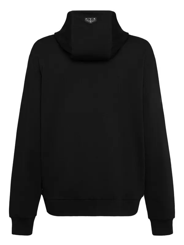 Philipp Plein Logo Teddy Hoodie