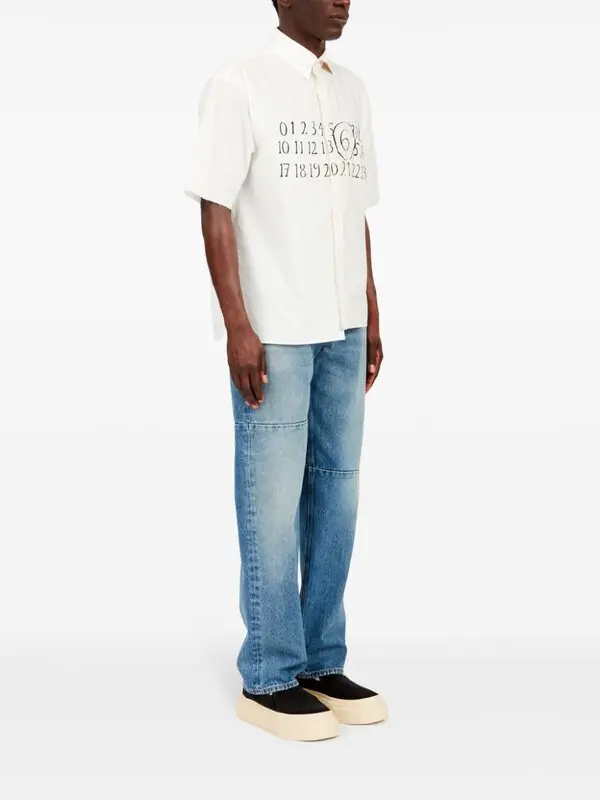 MAISON MARGIELA Asymmetric Poplin Shirt
