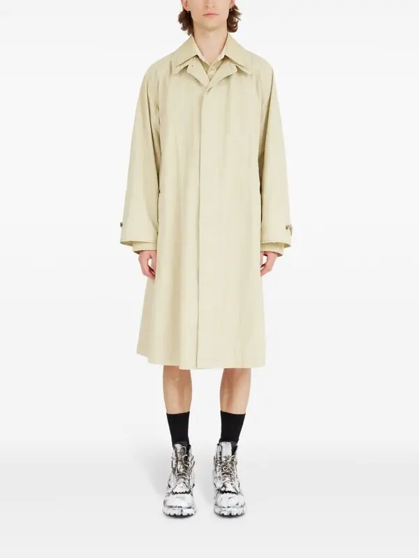 MAISON MARGIELA Layered Trench Coat - Neutrals