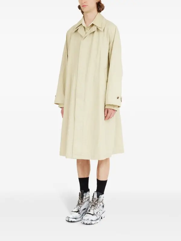MAISON MARGIELA Layered Trench Coat - Neutrals