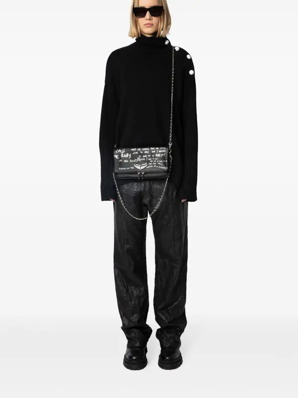 Zadig&Voltaire Rock Clutch - Black