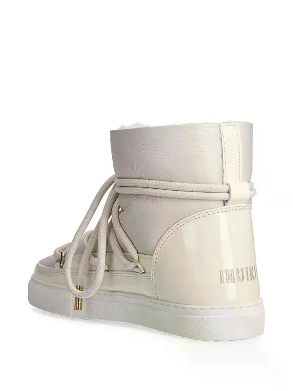Inuikii Leather Lace-up Boots - White
