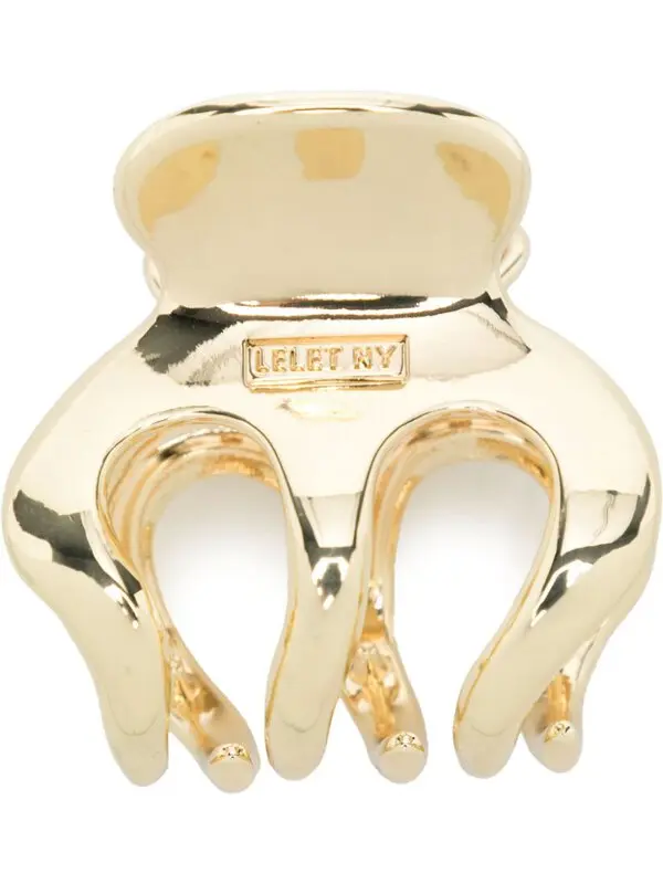 Lelet NY Selene Claw Clip Gold Selene Claw Clip | LELET NY main image 4
