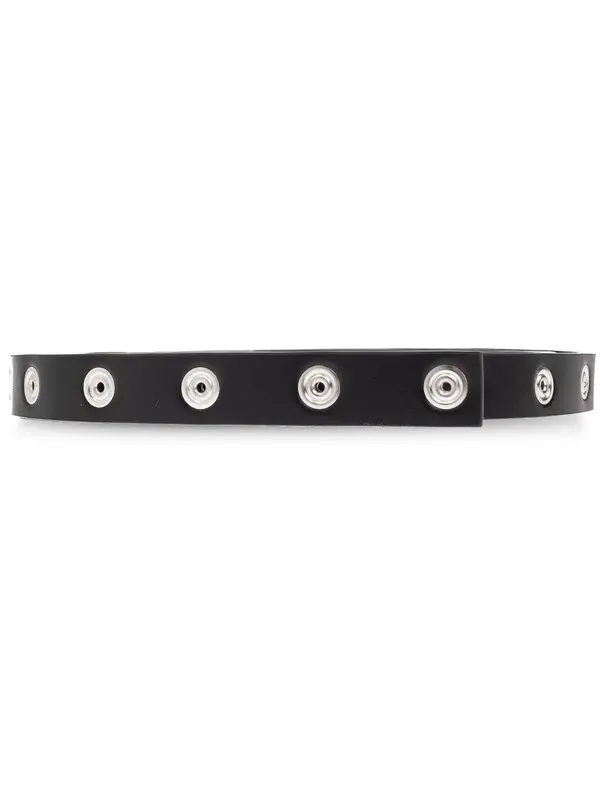 Attico Leather Belt - Black