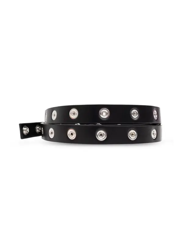Attico Leather Belt - Black