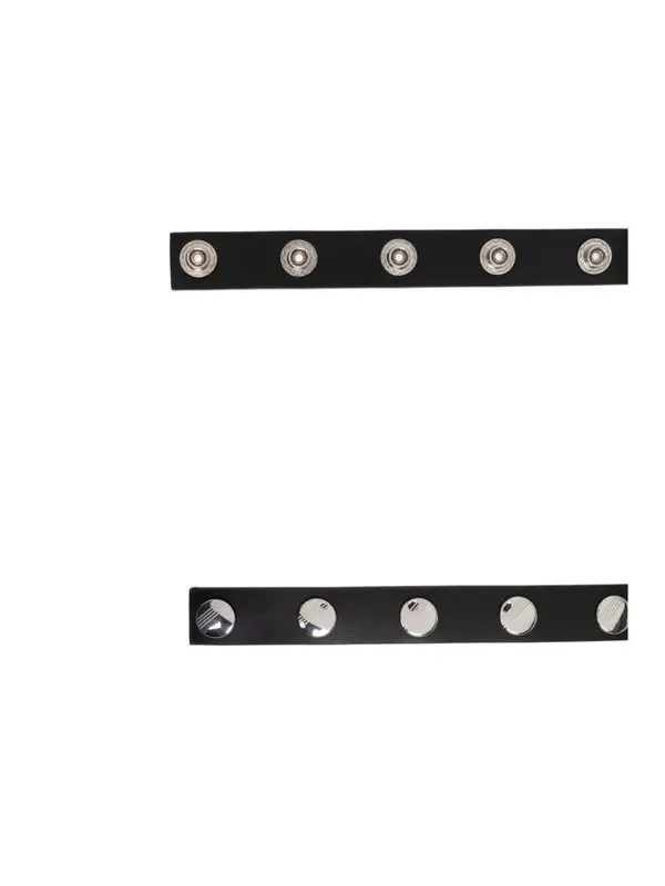 Attico Leather Belt - Black