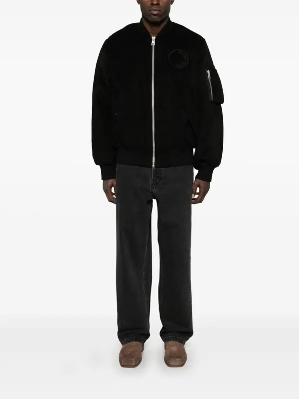 Études Studio Wool Bomber Jacket - Black