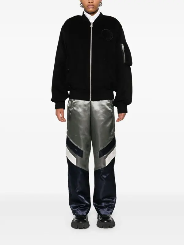 Études Studio Wool Bomber Jacket - Black