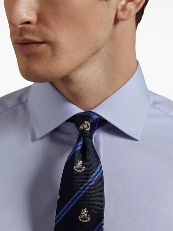 Ralph Lauren Purple Label Cotton Shirt - Blue