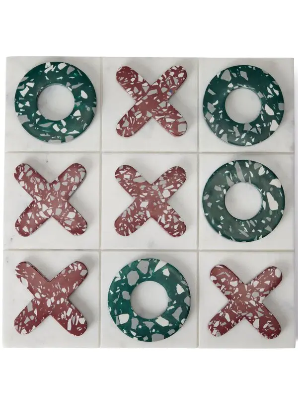 THE CONRAN SHOP Pietra Noughts & Crosses - Green