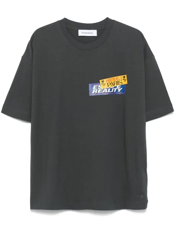 Études Studio Stickers-print T-shirt