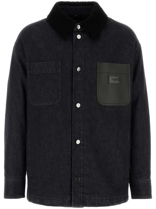 Fendi Denim Padded Jacket