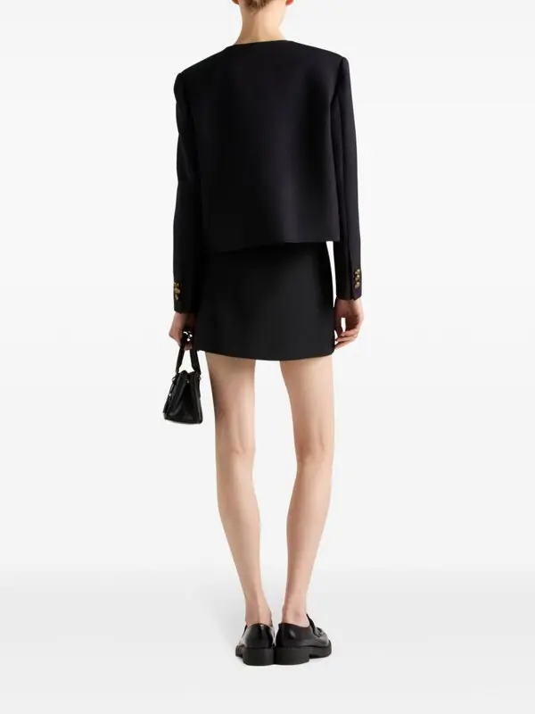 Prada Tricotine Miniskirt