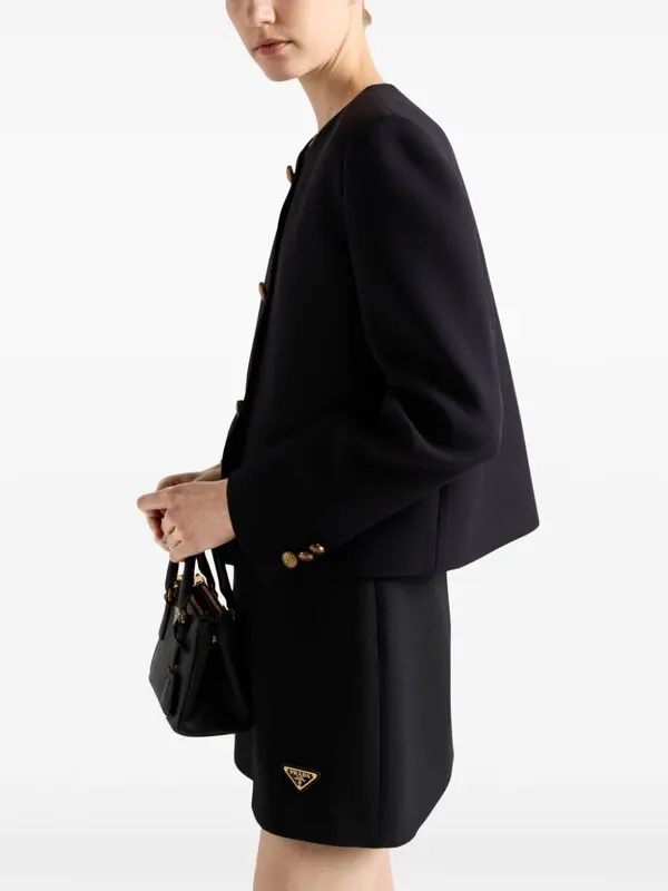 Prada Tricotine Miniskirt