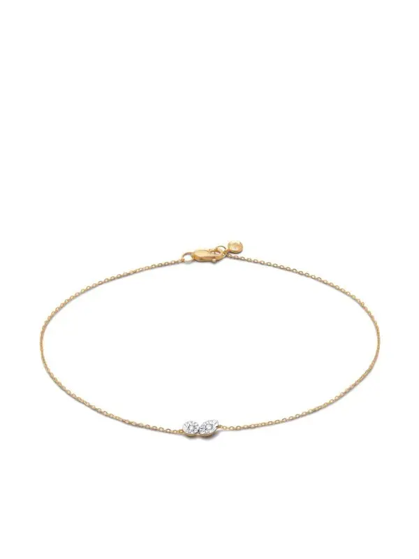 Monica Vinader 18kt Vermeil Diamond Bracelet - Gold