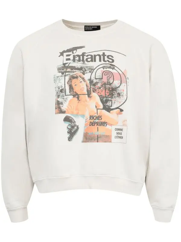 Enfants Riches DéPriméS Thriing Sweatshirt - Neutrals | Editorialist