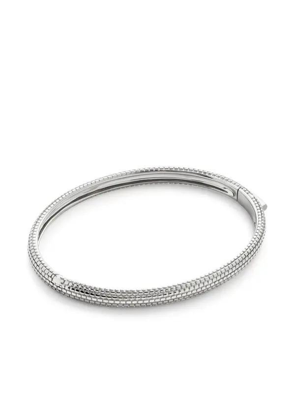 Monica Vinader Heirloom Bangle Bracelet - Silver