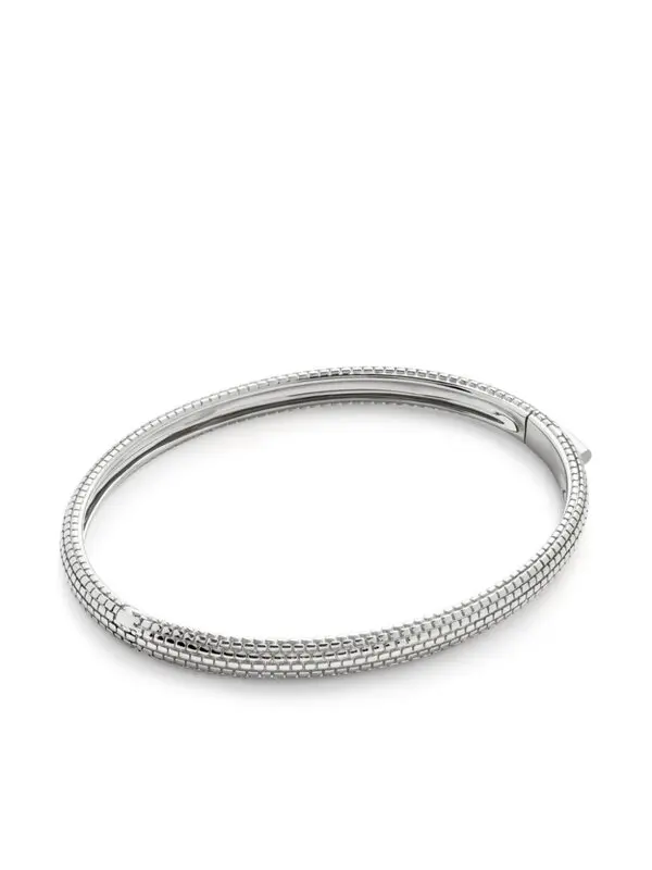 Monica Vinader Heirloom Bangle Bracelet - Silver