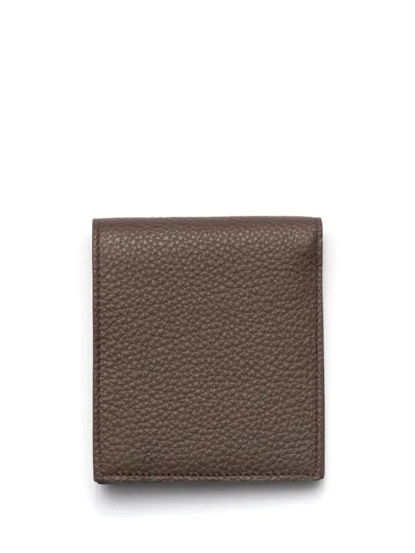 Prada Leather Wallet - Grey