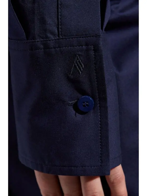 Attico Button-up Mini Shirt Dress