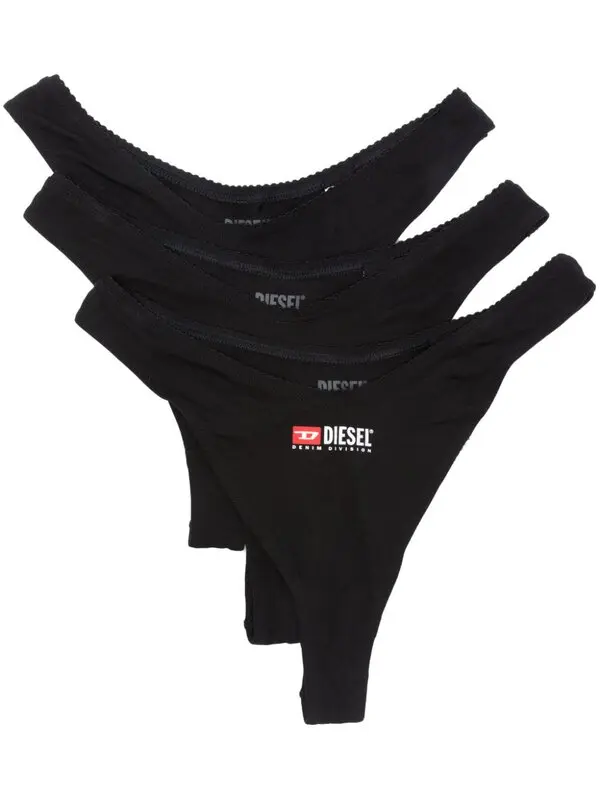 DIESEL Punchy-d-core Thongs Pack - Black