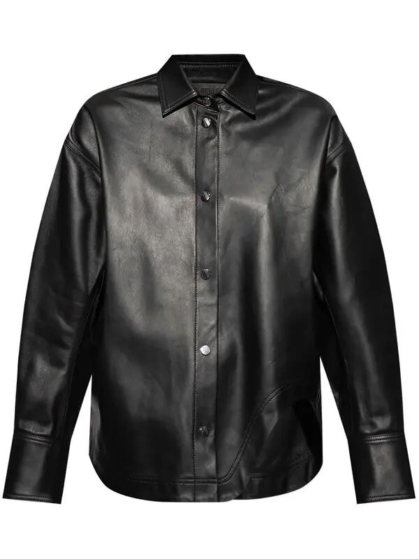 Attico Button-down Shirt - Black