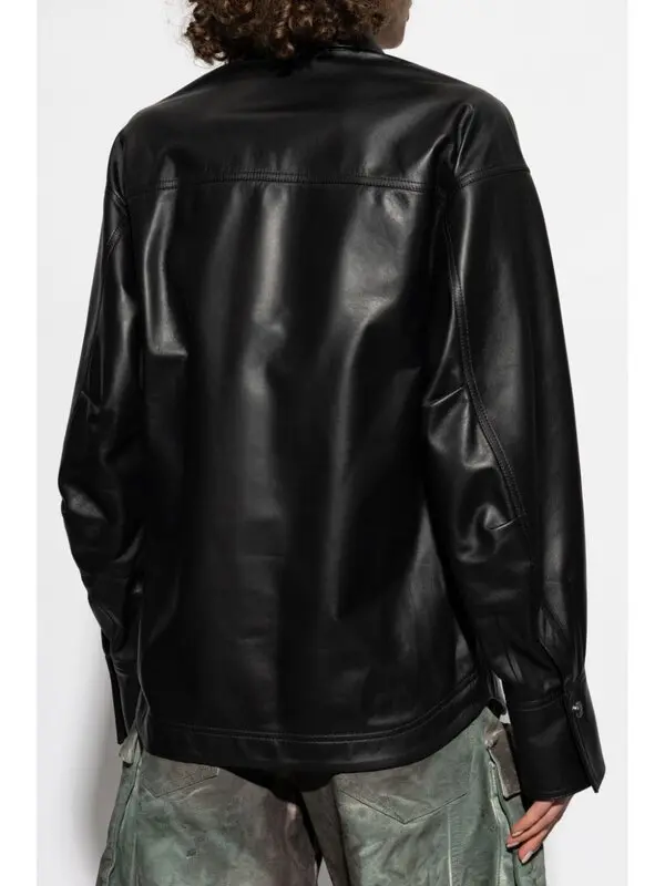 Attico Button-down Shirt - Black