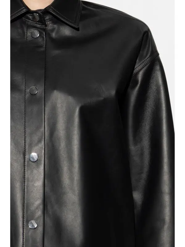 Attico Button-down Shirt - Black