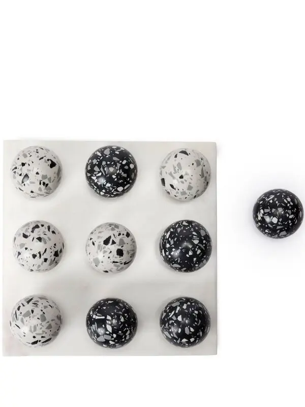 THE CONRAN SHOP Pietra Tic Tac Toe - Black